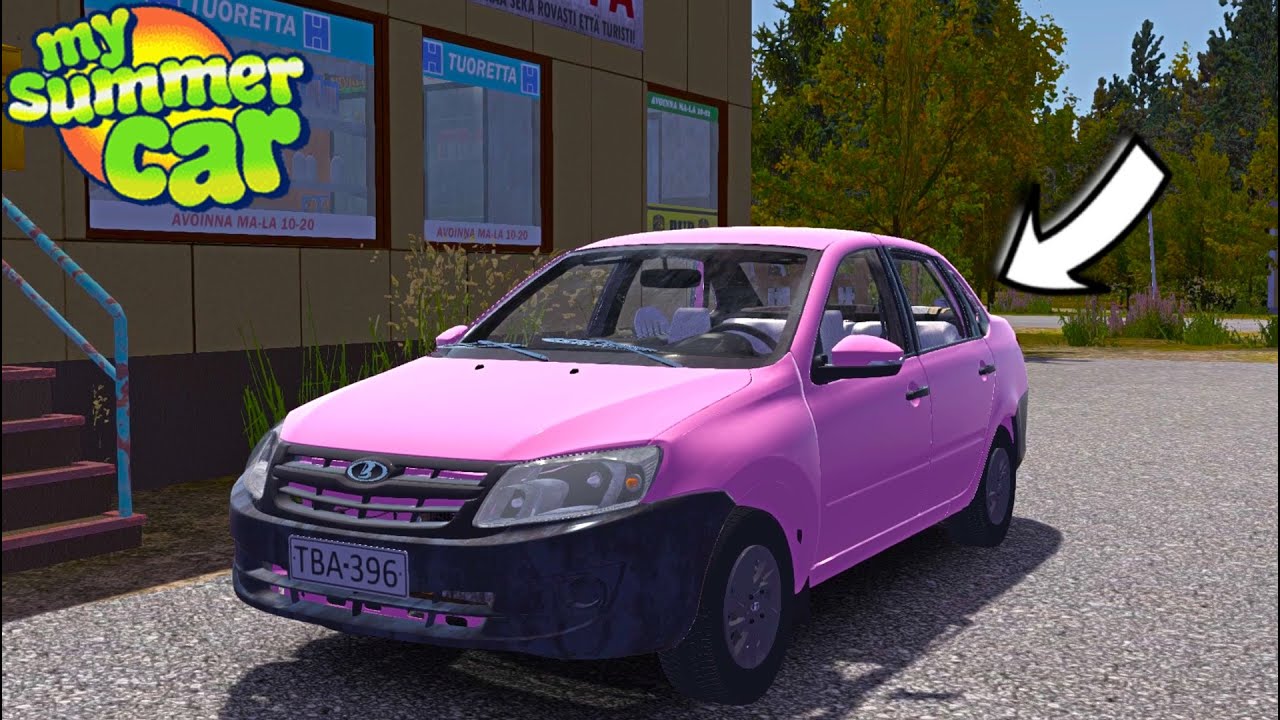 NEW LADA GRANTA CAR - NEW LADA MODEL IN PERAJARVI | My Summer Car Mod ...