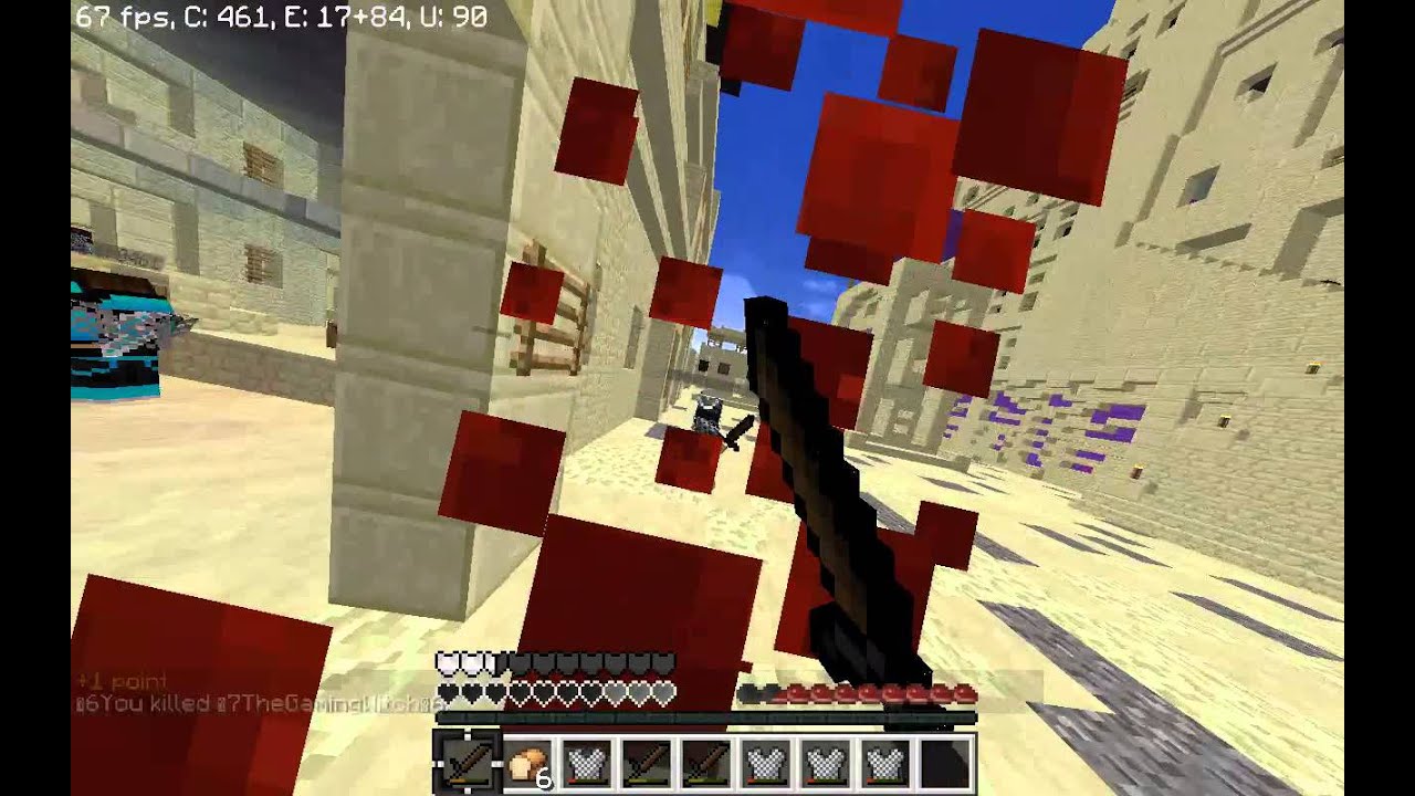 Minecraft Cubecraft: HACKER_PRO_HP Kill Aura - YouTube