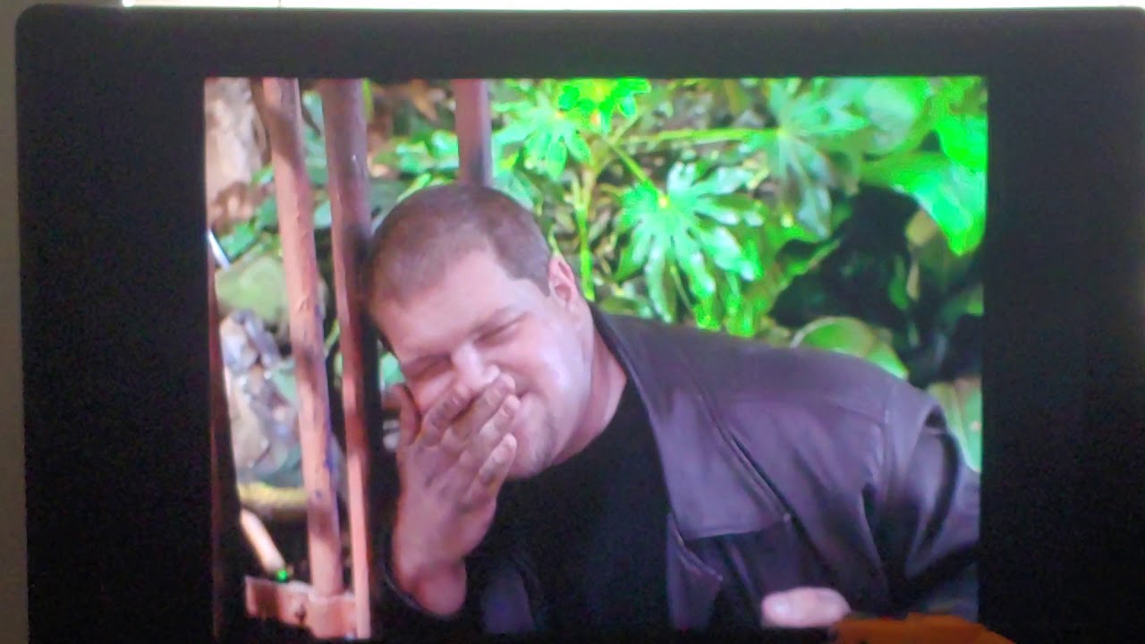 George of the Jungle (1997) - George runs and Ape talks to poachers ...