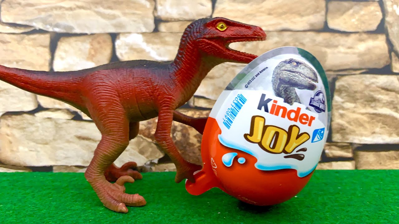 🦖🤣 BEST Kinder Joy Jurassic World Dinosaur FUN 🦖🤣 Jajko Niespodzianka i ...