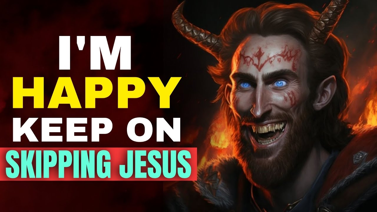 😱Devil Says~ Keep On Skipping Jesus😈 | God Message Today | Biblical ...