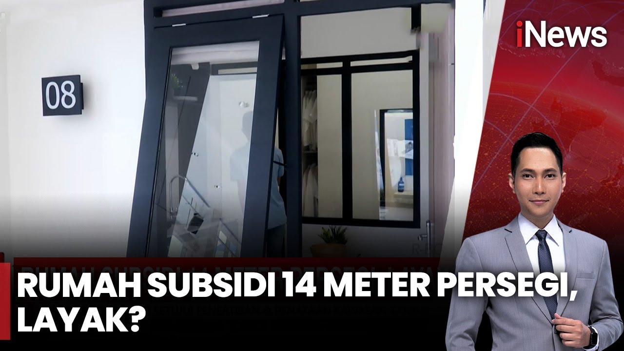 Rumah Subsidi Pemerintah Resmi Dirilis, Berukuran 14 Meter Persegi ...