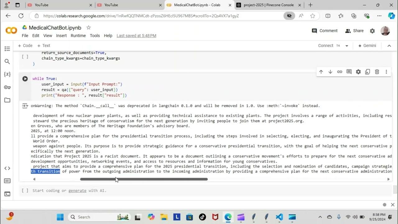 Python Papi / Generative AI - Day 109 - YouTube