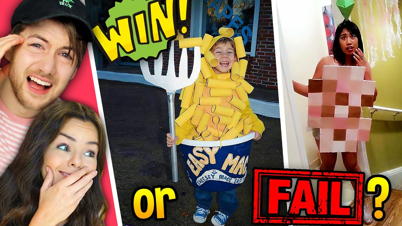 Reviewing The BEST And WORST Halloween Costumes... - YouTube