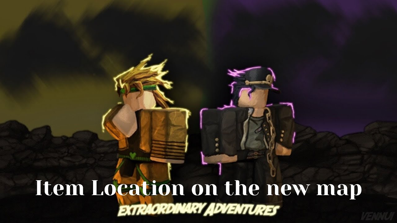 Item location in the new map | Roblox Extraordinary Adventures - YouTube