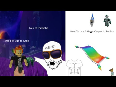 How To Use A Magic Carpet In Roblox - YouTube
