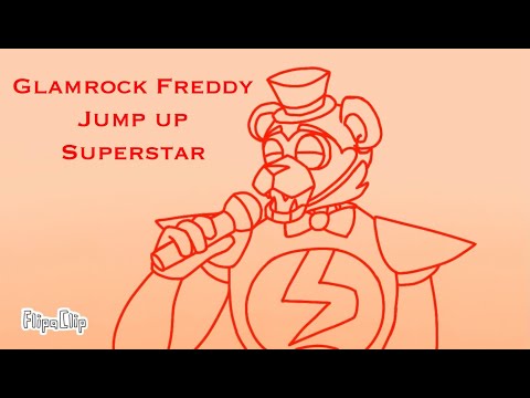 Jump up Superstar || Glamrock Freddy Animation (FNAF SB)