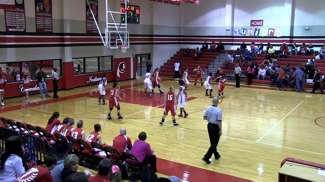 Cleveland Varsity Girls Basketball Splendora home - YouTube