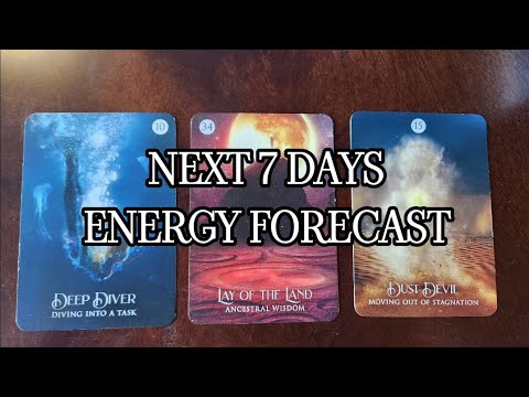 PICK-A-CARD: NEXT 7 DAYS ENERGY FORECAST - YouTube