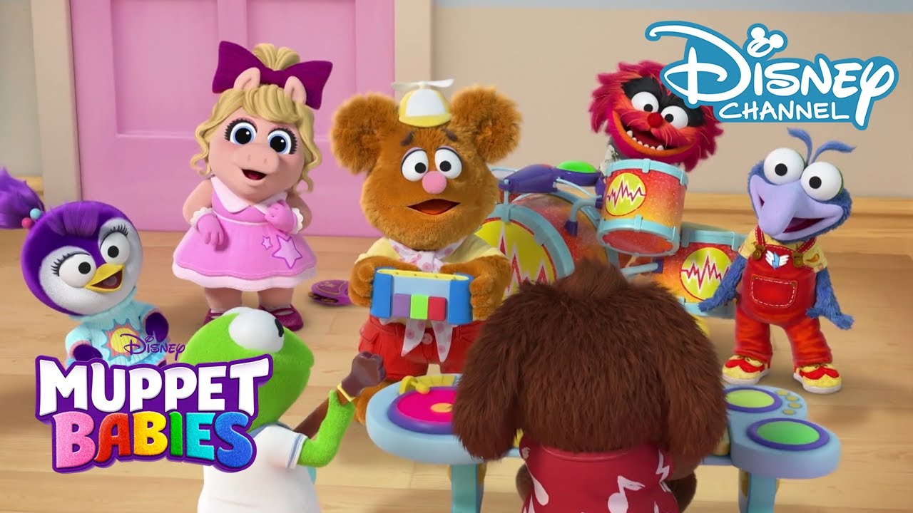 Muppet Babies | Liedjes uit seizoen 1 🎧 | Disney Channel NL - YouTube