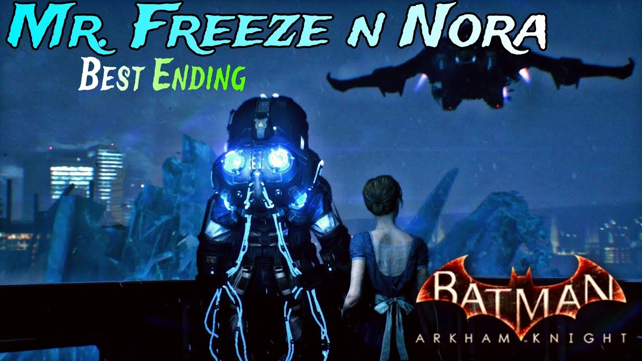 Batman helped Mr. Freeze and Nora | Batman Arkham knight - YouTube
