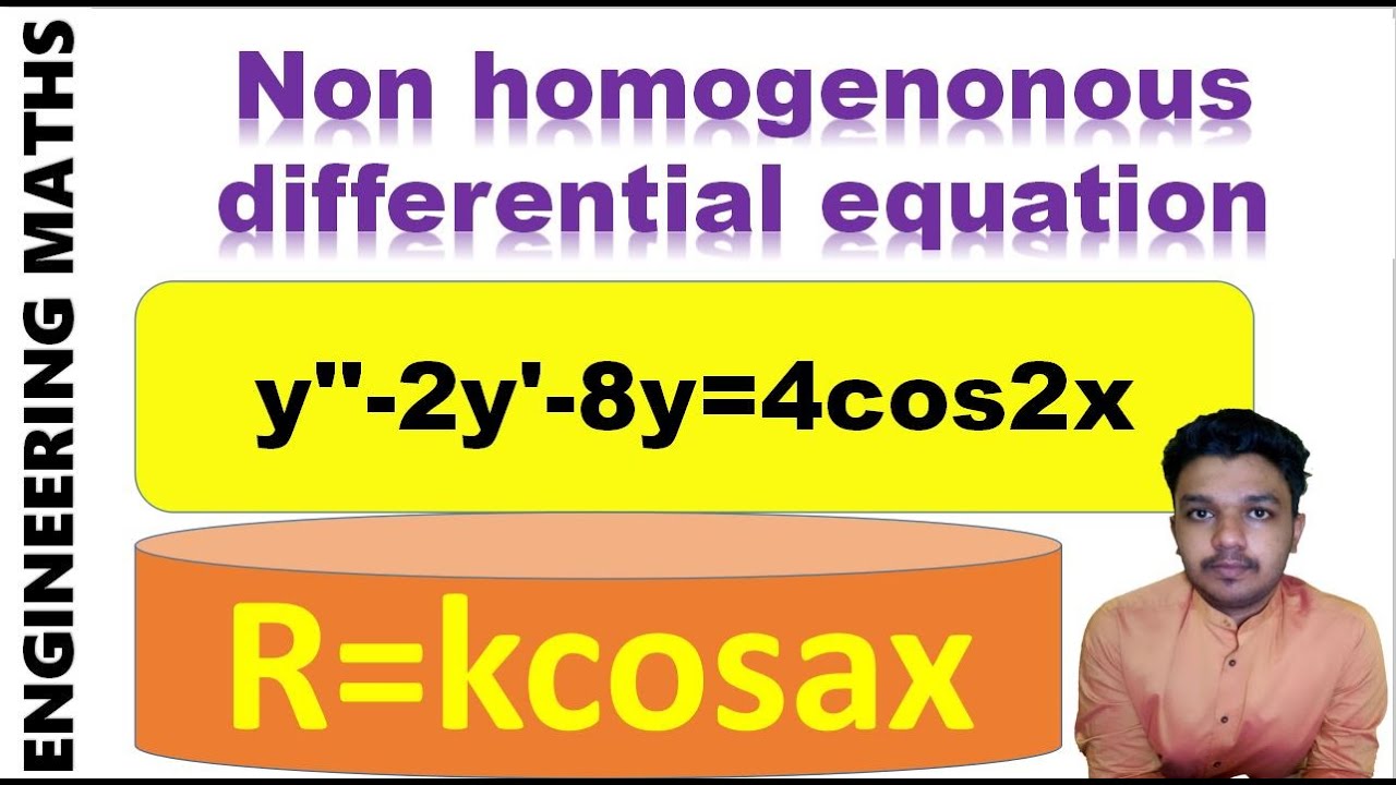 Non homogeneous differential Equation | Case 2 | Engineering ...