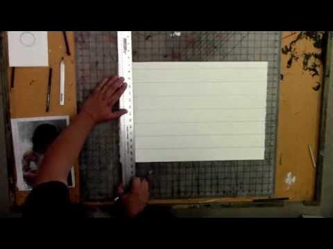 Grid Drawing Lesson - Part 1: The Grid - YouTube
