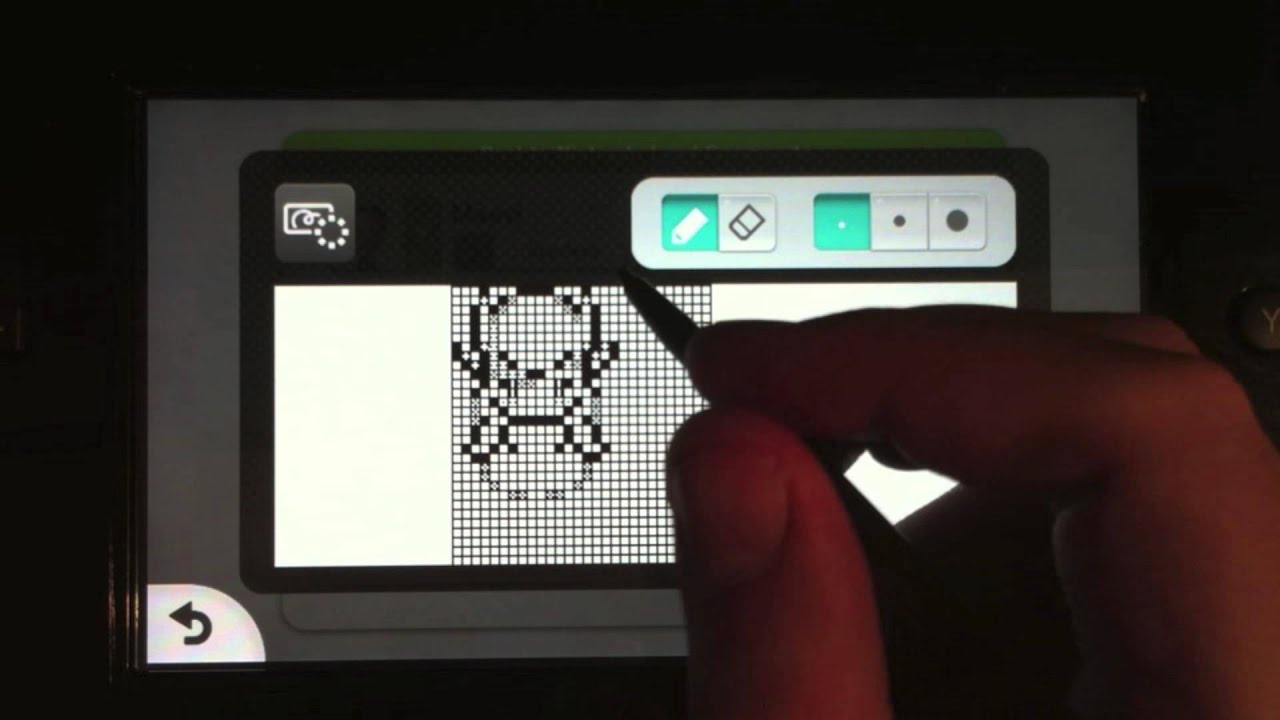 How I make pixel art on Miiverse: Zelda - YouTube