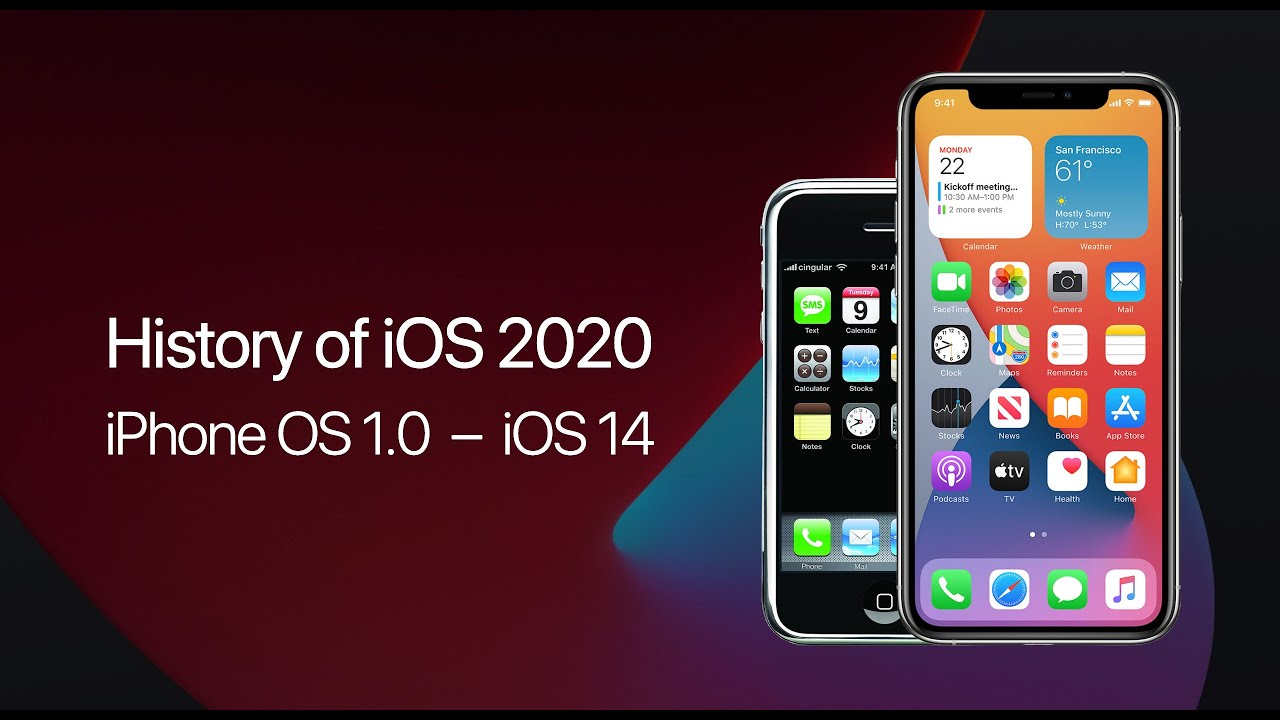 History of iOS (2007–2020) - YouTube