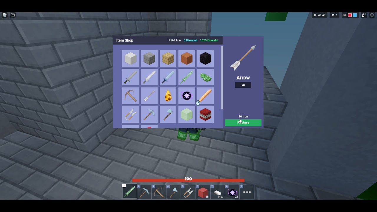 10000 Iron | Roblox Bedwars - YouTube
