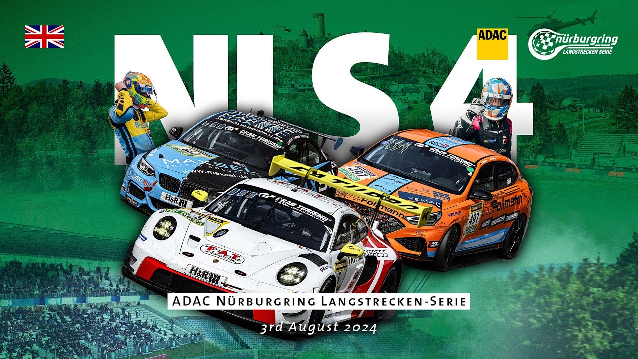 2024 season: Race 4 ADAC Nürburgring Langstrecken-Serie (NLS) - YouTube