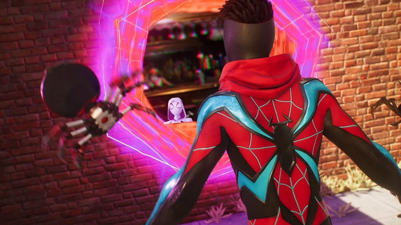 Miles Opens a Portal To The Spider Verse - Marvel's Spider-Man 2 - YouTube