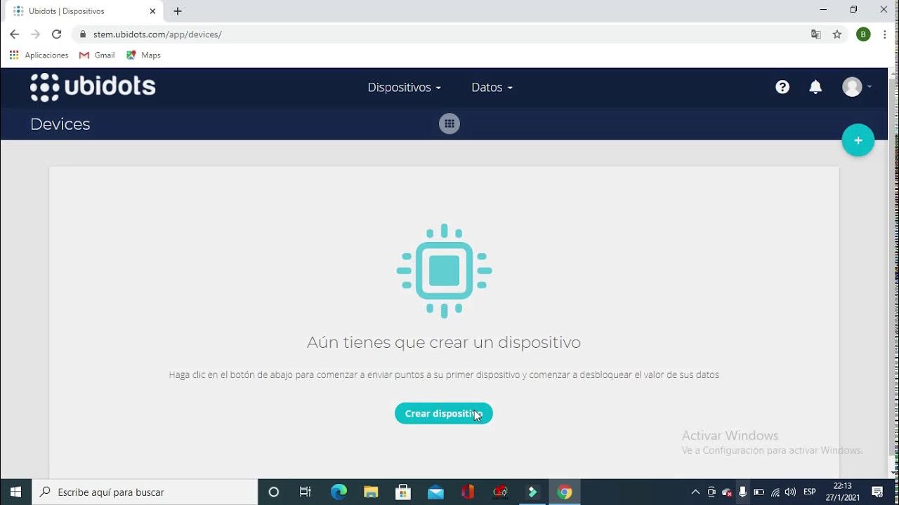 CUENTA PERMANENTE EN UBIDOTS Y COMO CREAR VARIABLES - YouTube