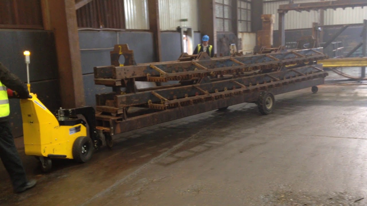 MasterMover ATT400+ used in Steel and Fabrication - YouTube