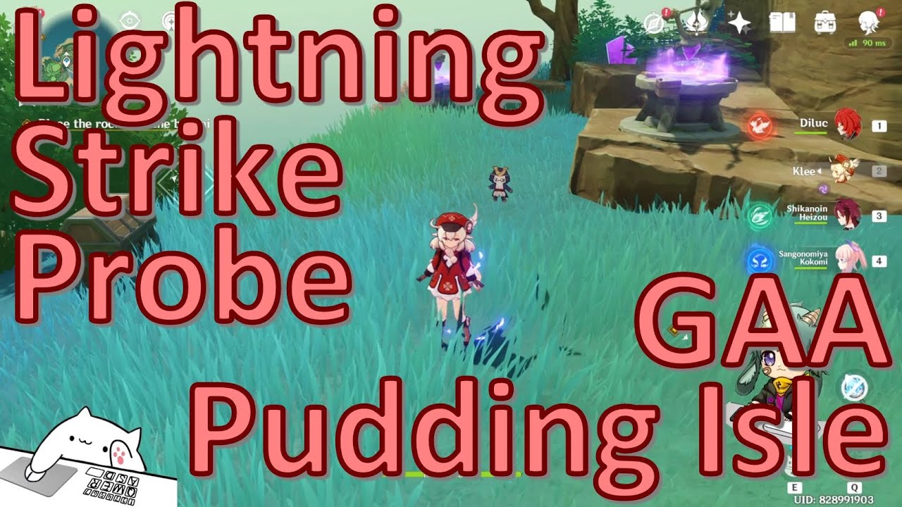 Walkthrough Lightning Strike Probe Puzzle At Pudding Isle In Golden ...