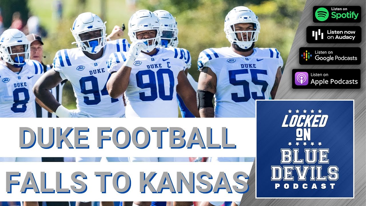 Duke Football Falls to Kansas, 35-27, in First Loss of 2022 Season ...