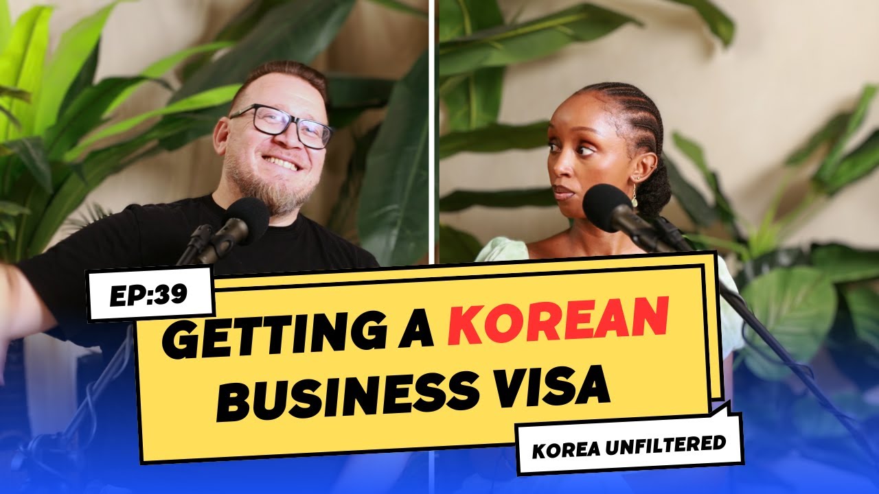 Foreign Business Owner living in Korea How to get a visa Ep 39 - YouTube