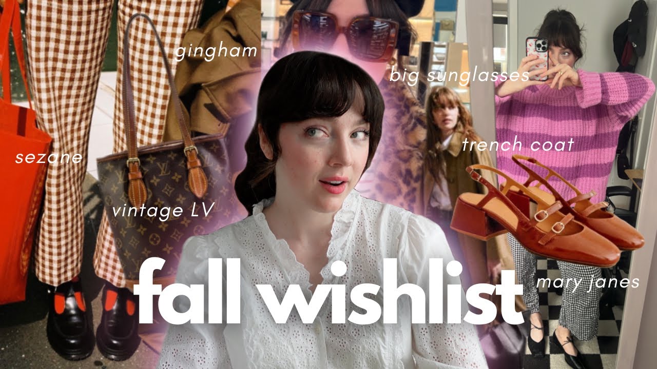 what's on my fall clothing wishlist?? fall 2024 fashion trends and what ...