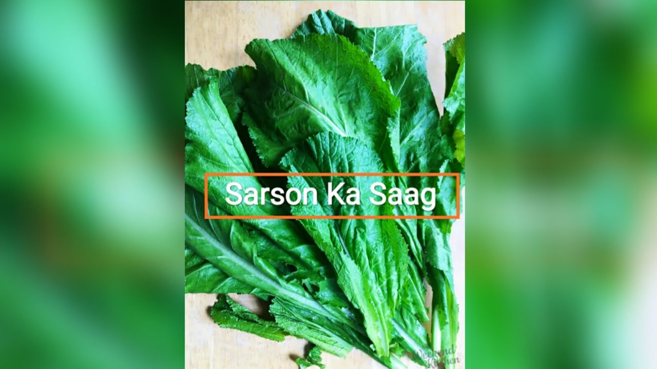 Sarson ka Saag recipe | Mustard leaves recipe | Sarson da saag kese ...