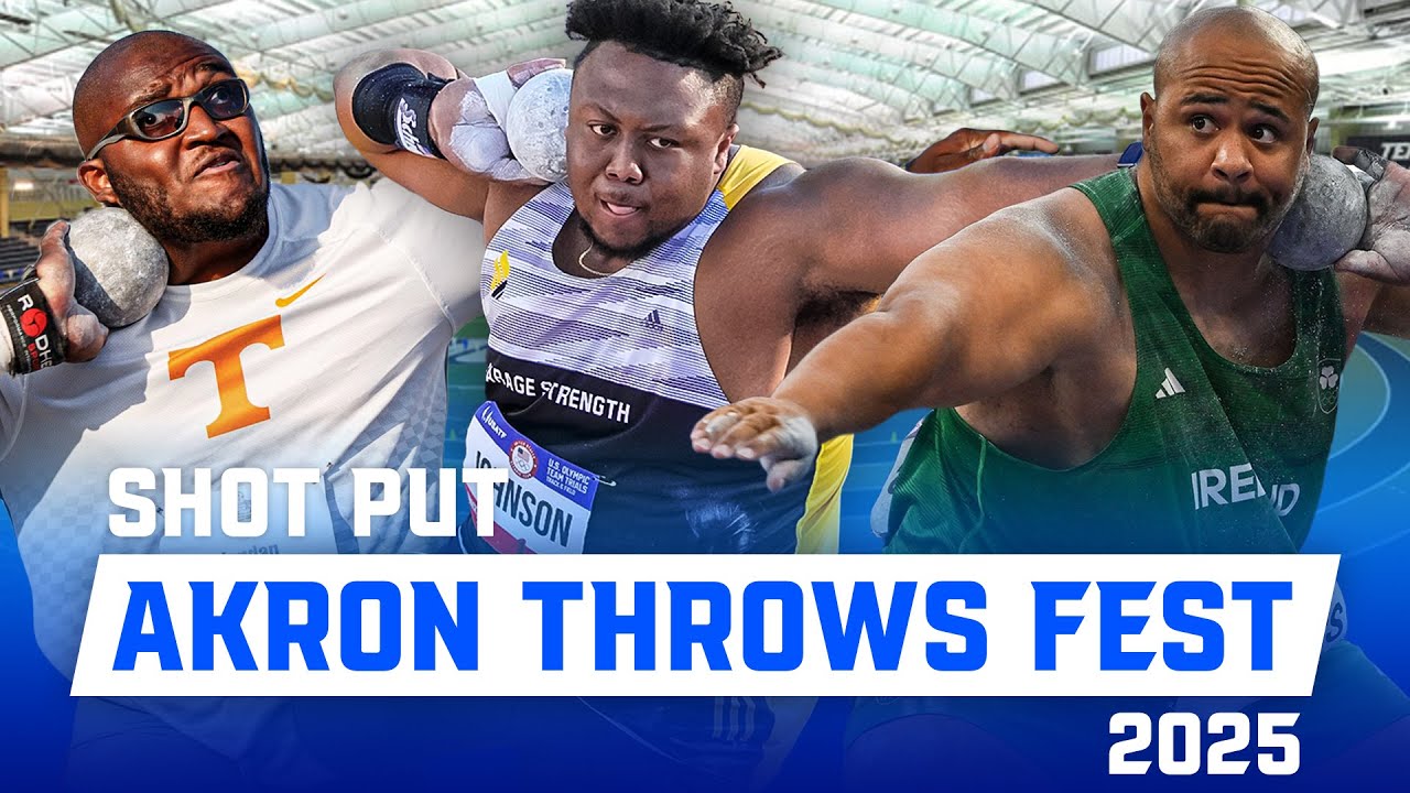 Elite Men Shot Put Meet | East Coast Throws Festival 2025 - YouTube
