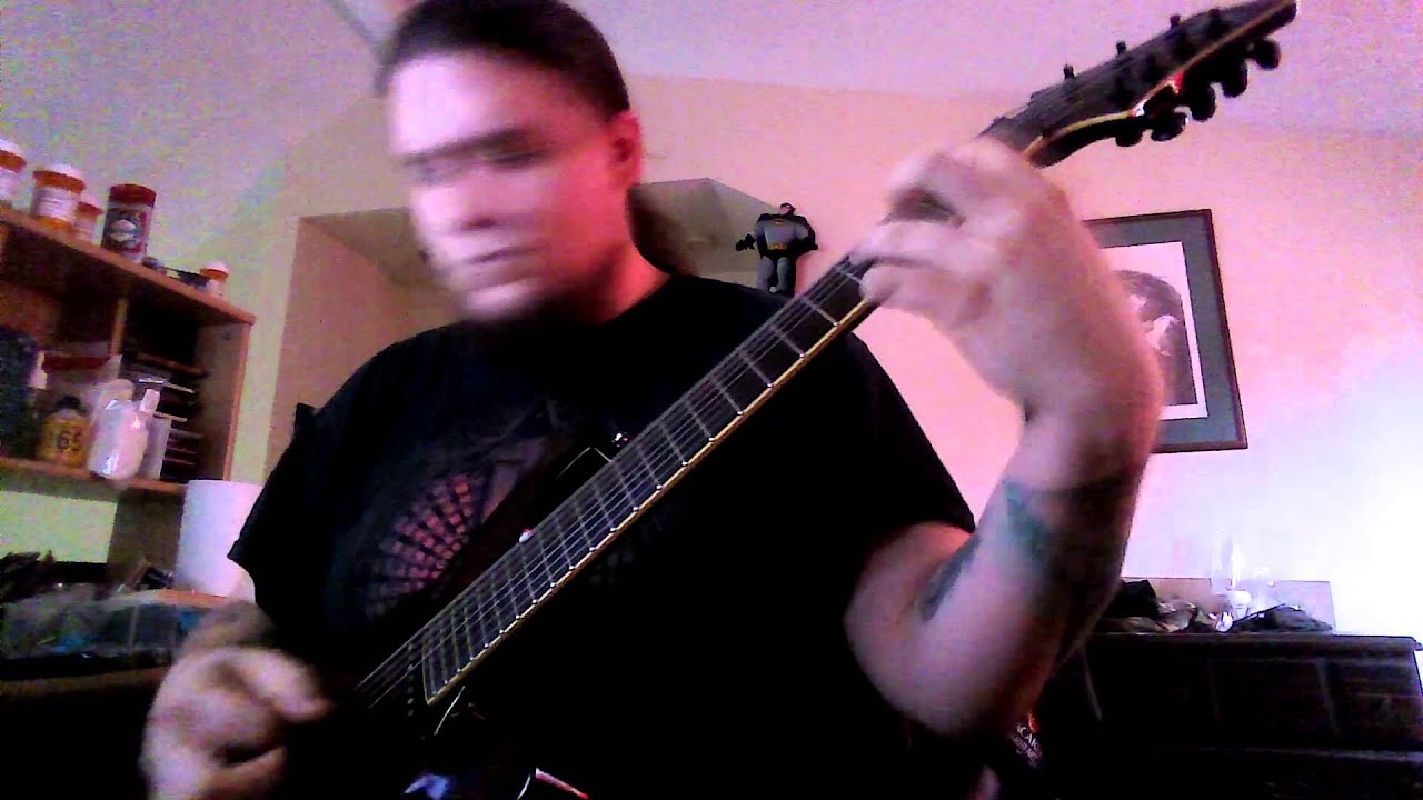 7 String Death Metal warm-up jam - YouTube