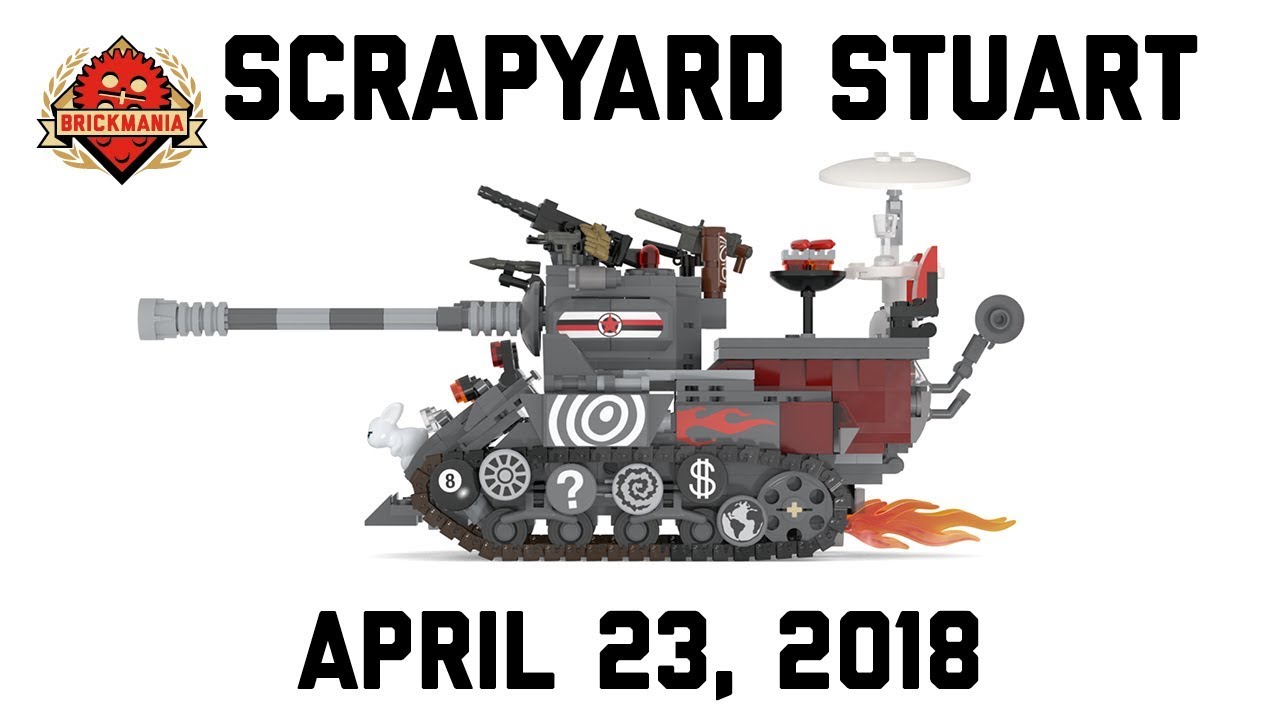 Scrapyard Stuart - Custom Lego - YouTube