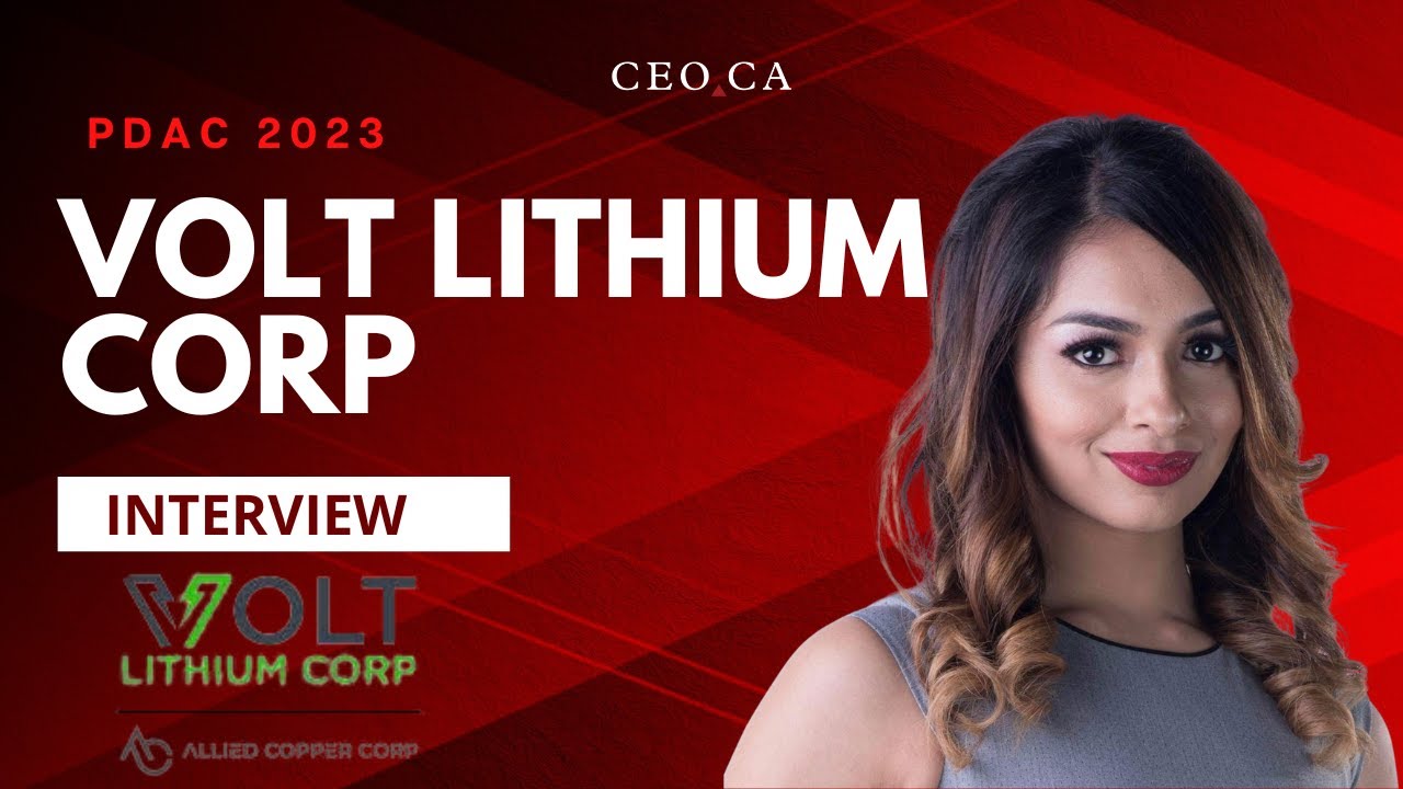 Volt Lithium CEO Sheds Light on Exciting Pilot Project - YouTube