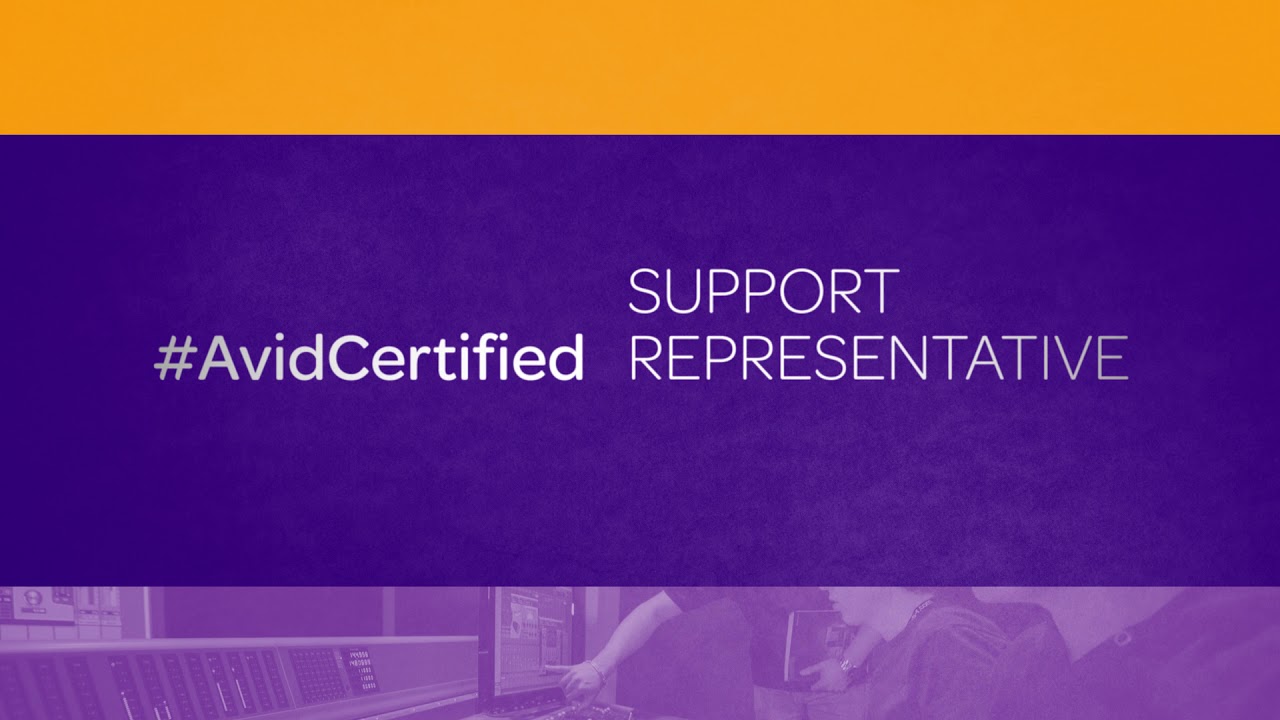 Depend on Avid Certified Professionals. - YouTube