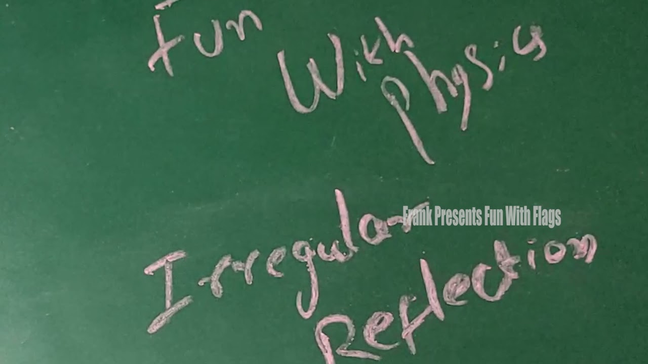 Definition of Irregular Reflection - YouTube