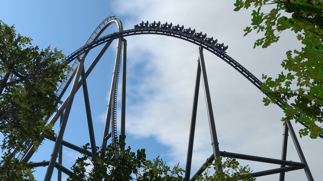 Modern Intamin Giga Coaster - YouTube