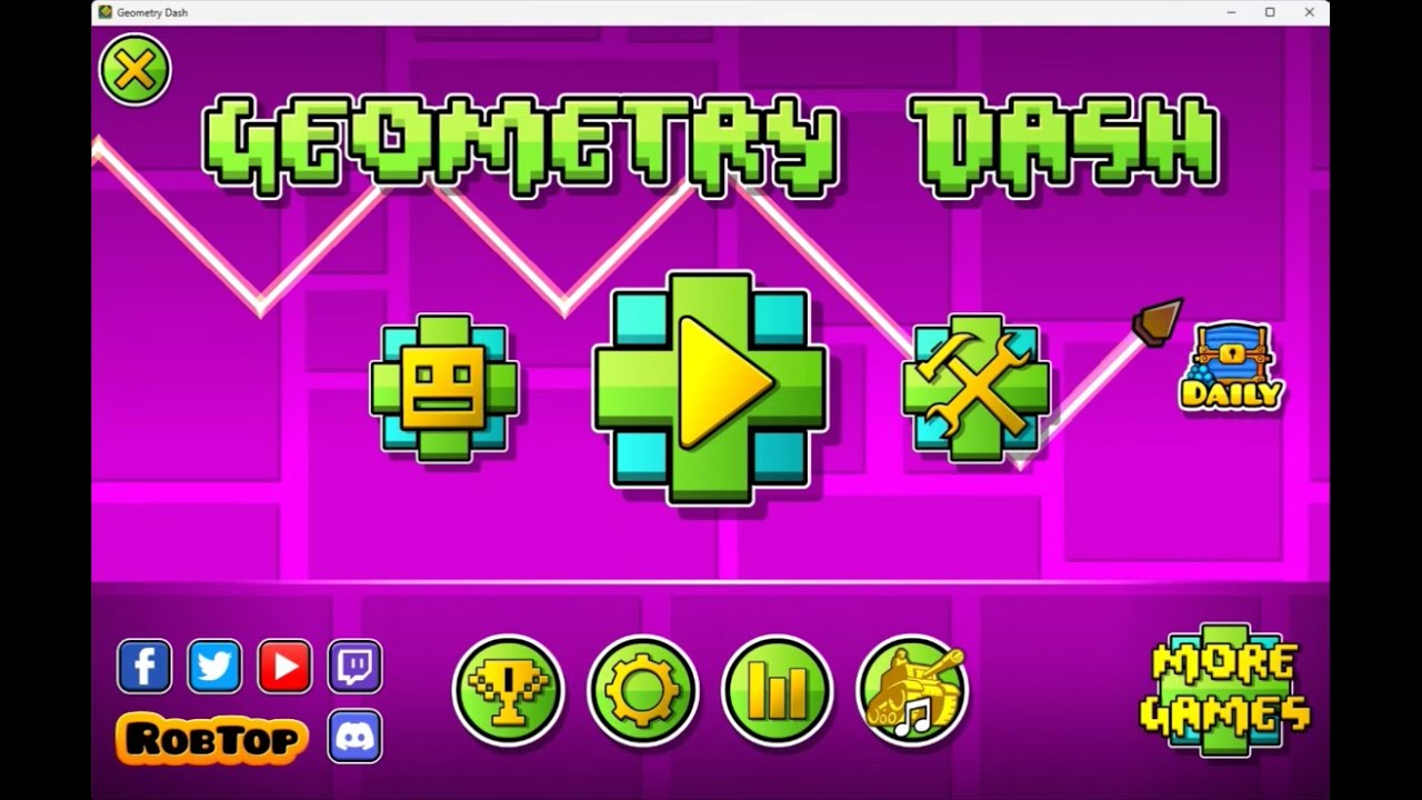 Geometry Dash, 5 Easy Levels - YouTube