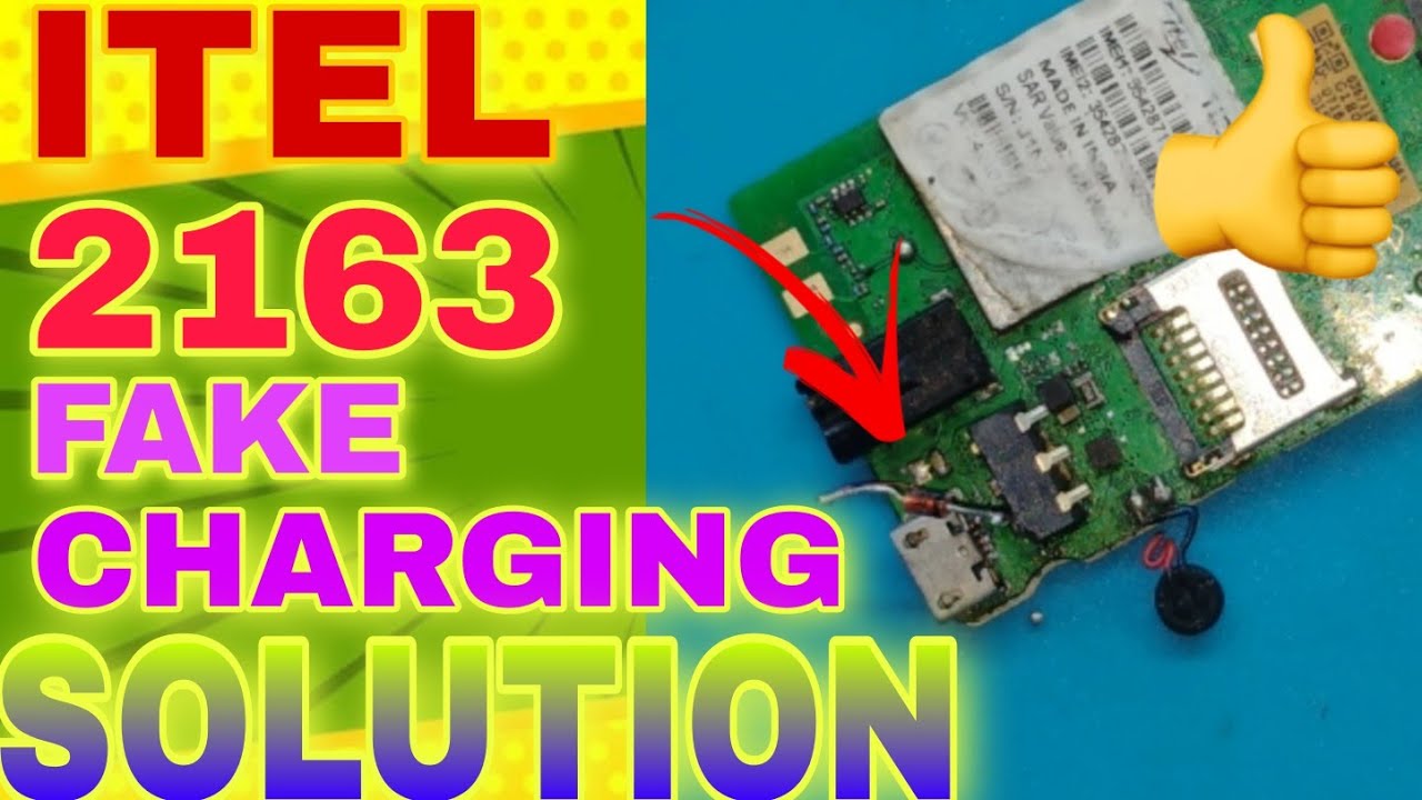 ITEL 2163 Fake Charging// ️ ️//All phone Fake Charging solution 100 ...