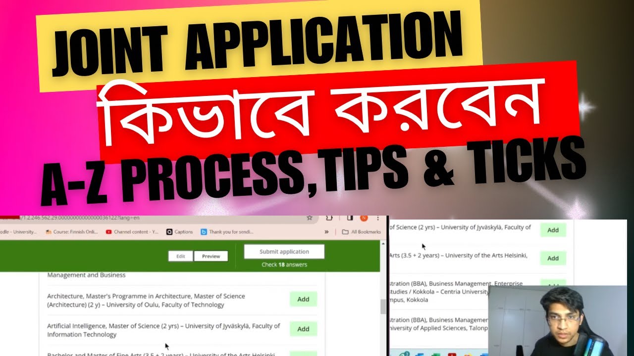 How to Fill Joint Application Form | A-Z Process, Tips & Tricks | Study ...