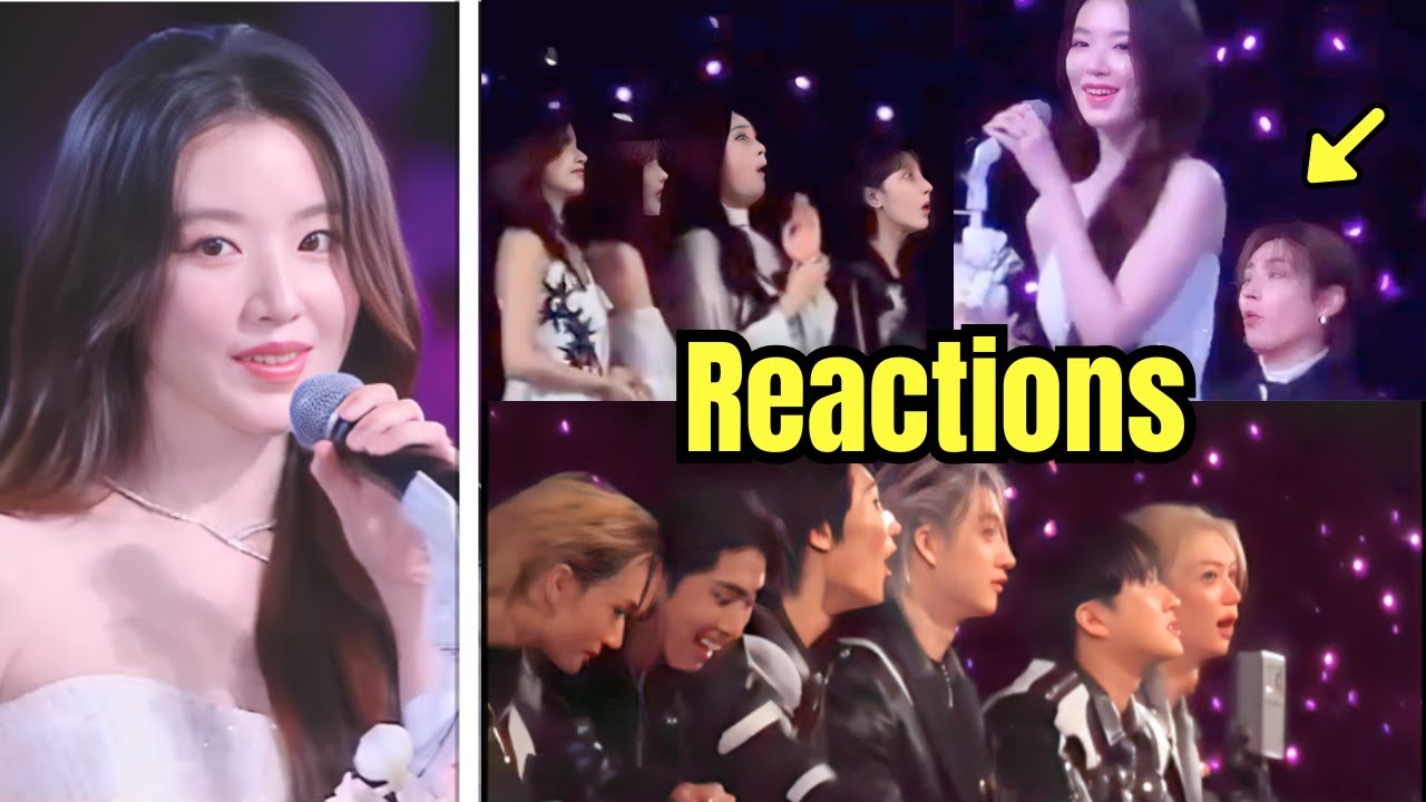 Video - Kpop Idols Reaction to Fans Screaming idle's Shuhua Name at ...