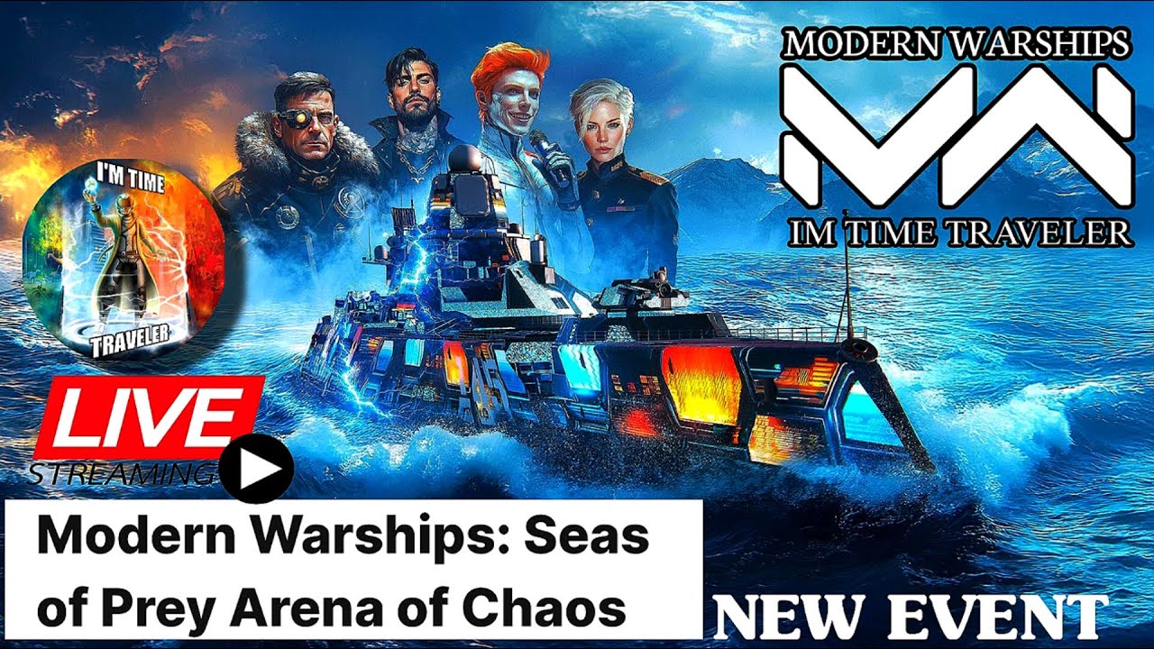 Modern Warships Live Gameplay | Im Time Traveler Live Streaming ...