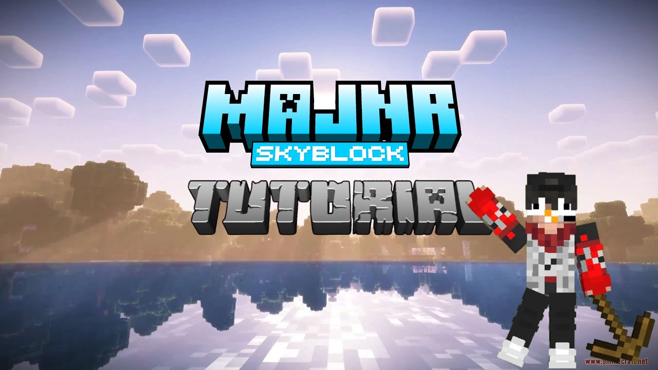 Ako si stiahnuť Majnr Skyblock modpack - YouTube