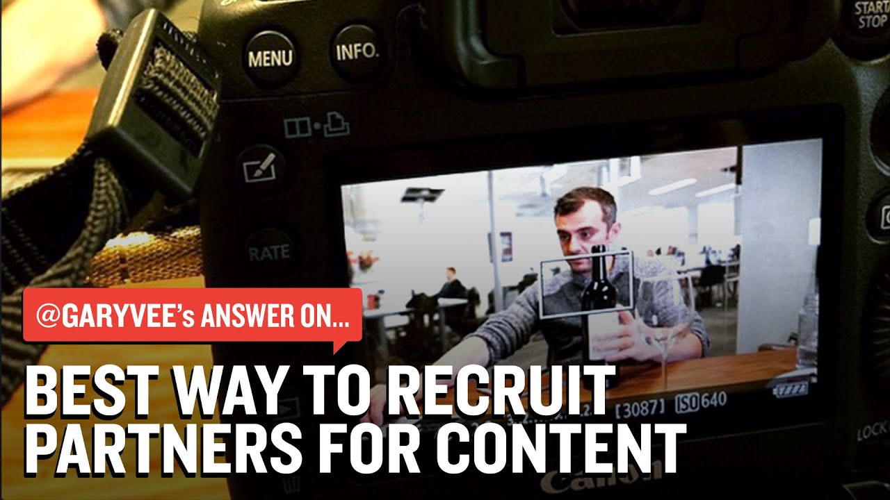 Best Way To Recruit Partners For Content - YouTube