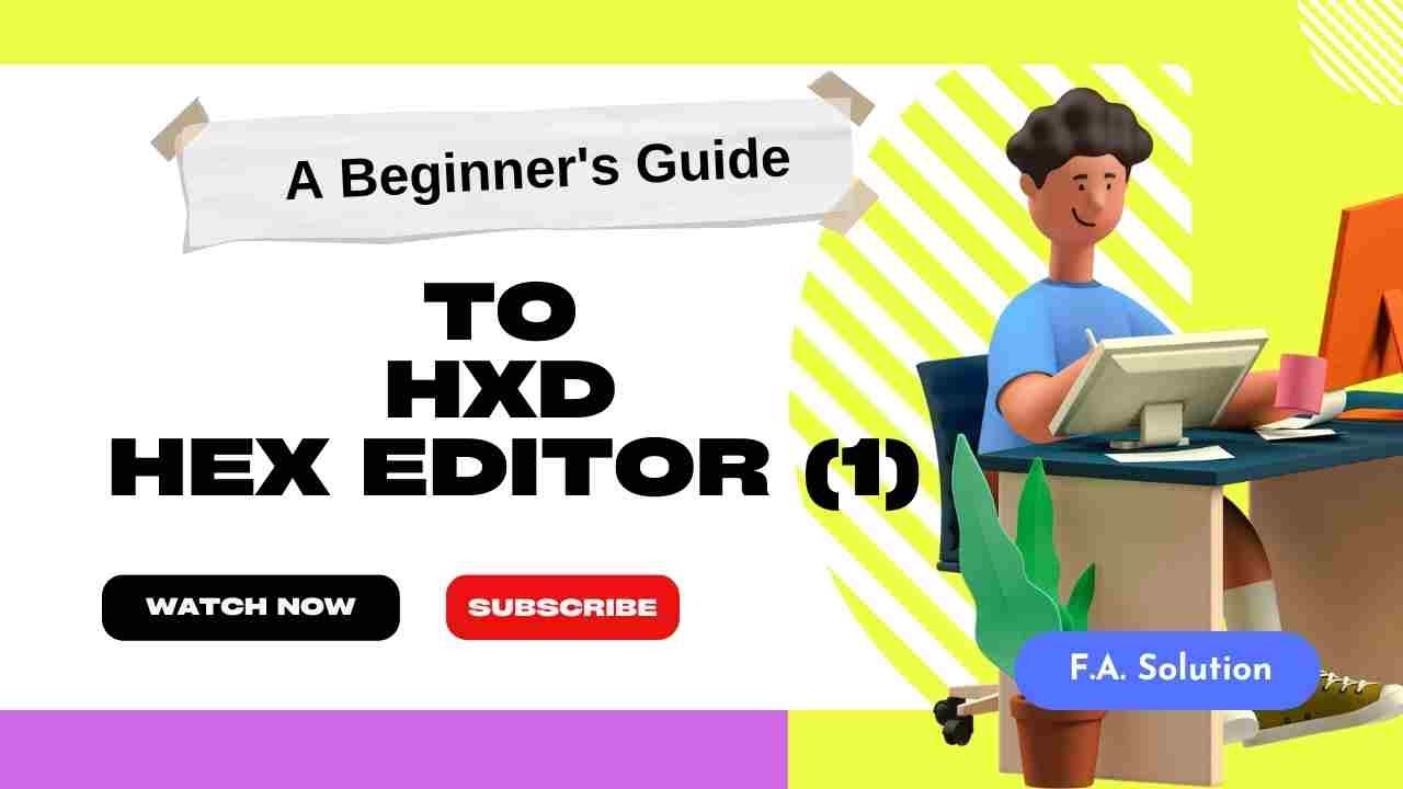 Hxd Hex Editor Hexeditor Youtube
