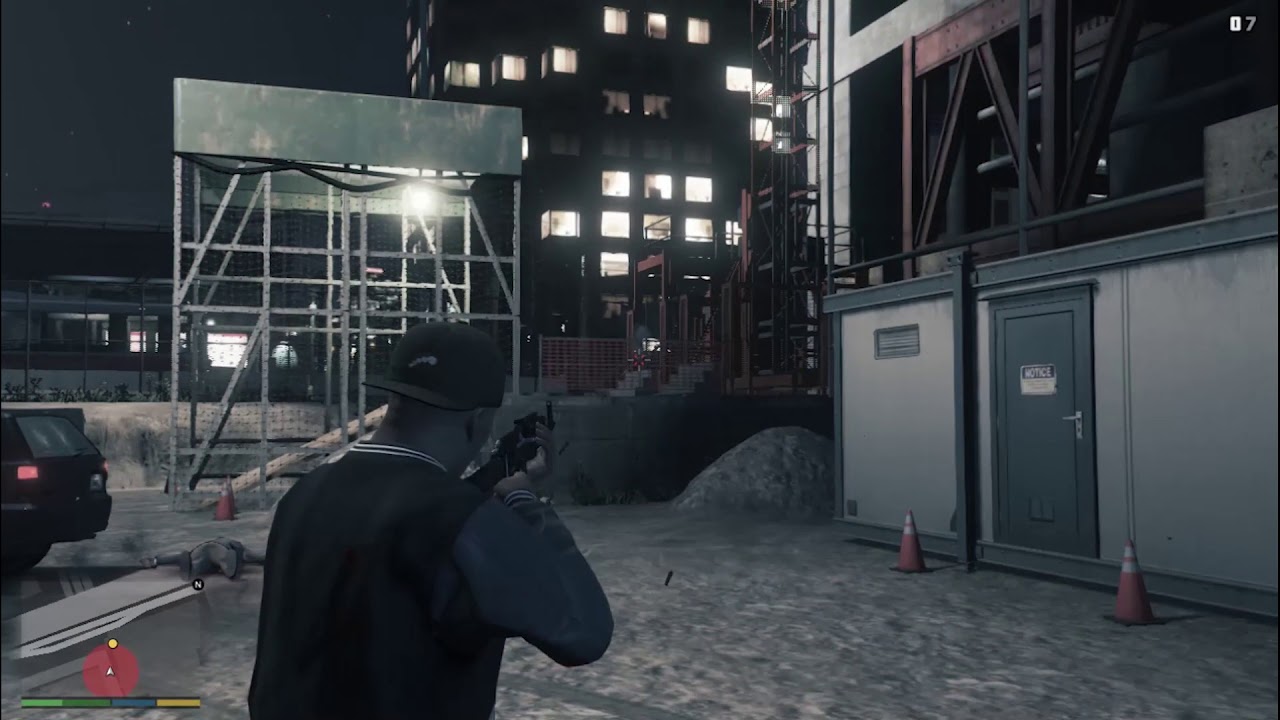 Gta V 49 O Assassinato Na Construção Missão Principal Fiqueemcasa
