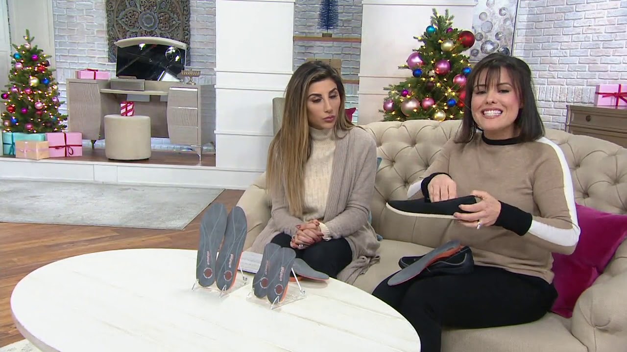Vionic Set of 2 Full and 3/4 Length Inserts on QVC - YouTube