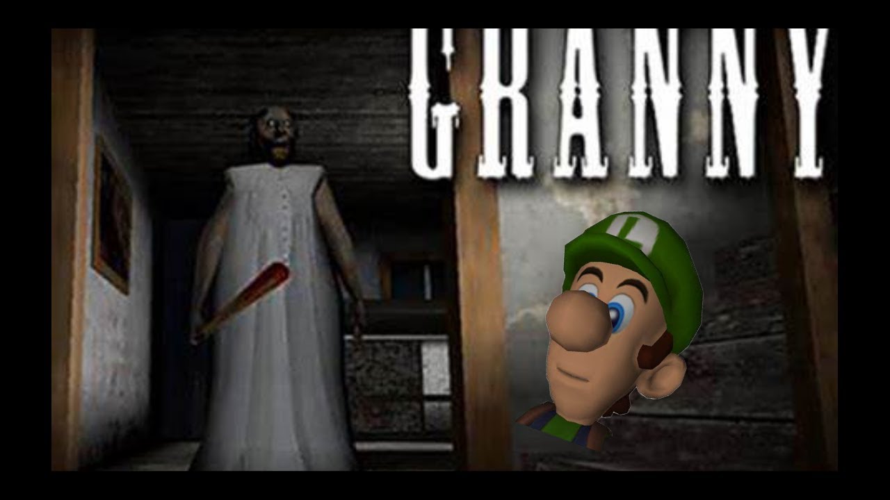 Luigi play's the horror game Granny!! - YouTube