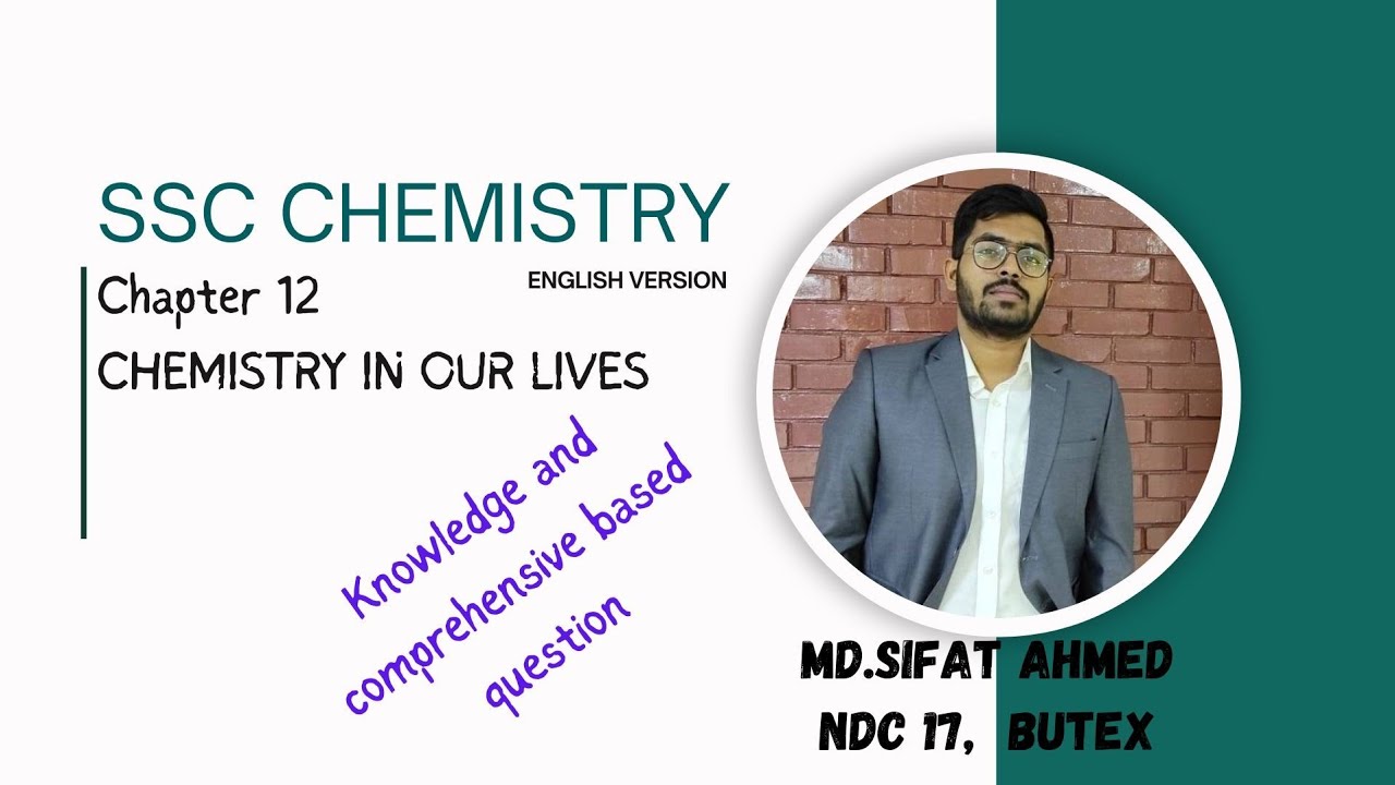 KNOWLEDGE AND COMPREHENSIVE Q.| SSC Chemistry EV | chapter : 12 | # ...