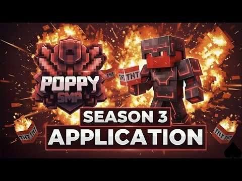 Poppy smp application BOOM YEAH | @Poppygamingyt0 - YouTube