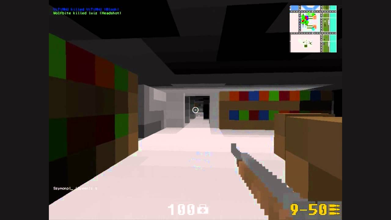 Ace of Spades (Minecraft FPS) - First Contact - YouTube